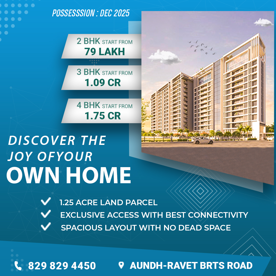 Trio Alpha - 2 & 3 BHK Residences in Aundh-Ravet BRTS Road